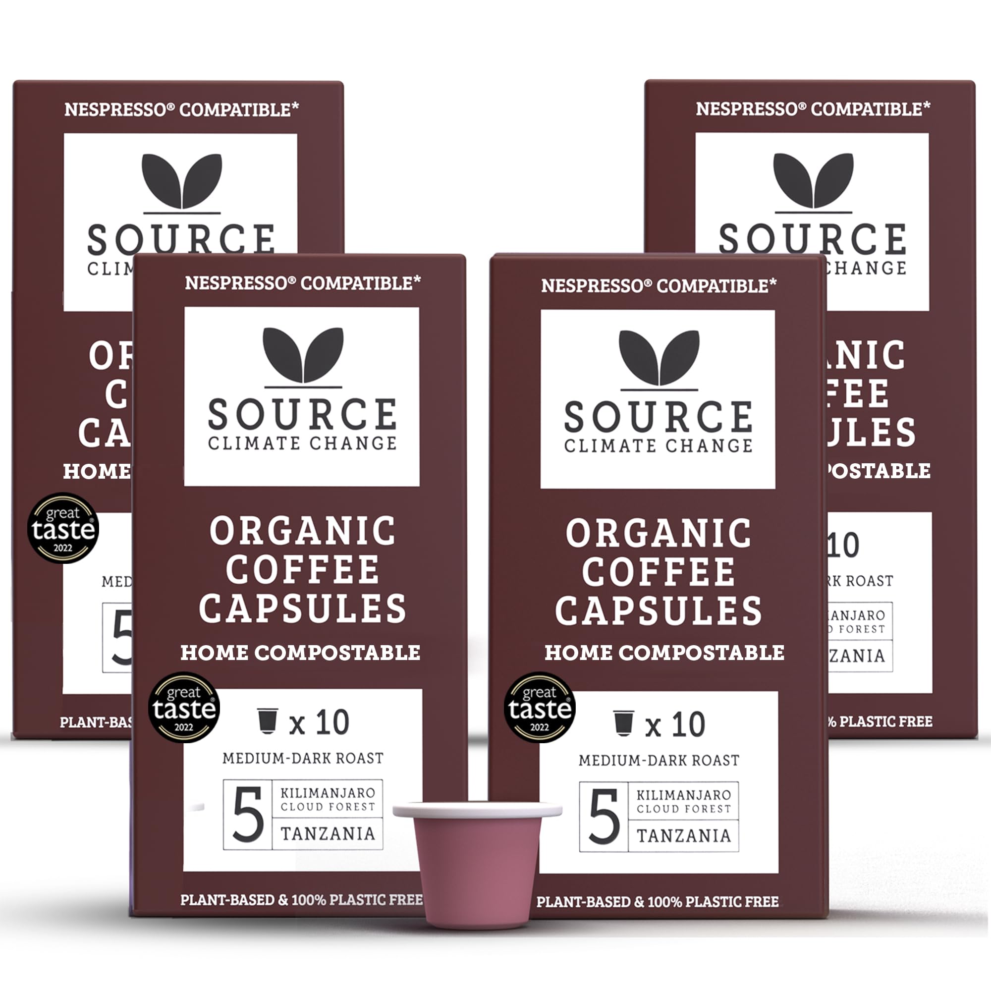 Organic Coffee Pods - Nespresso Compatible Coffee Capsules by Source ...