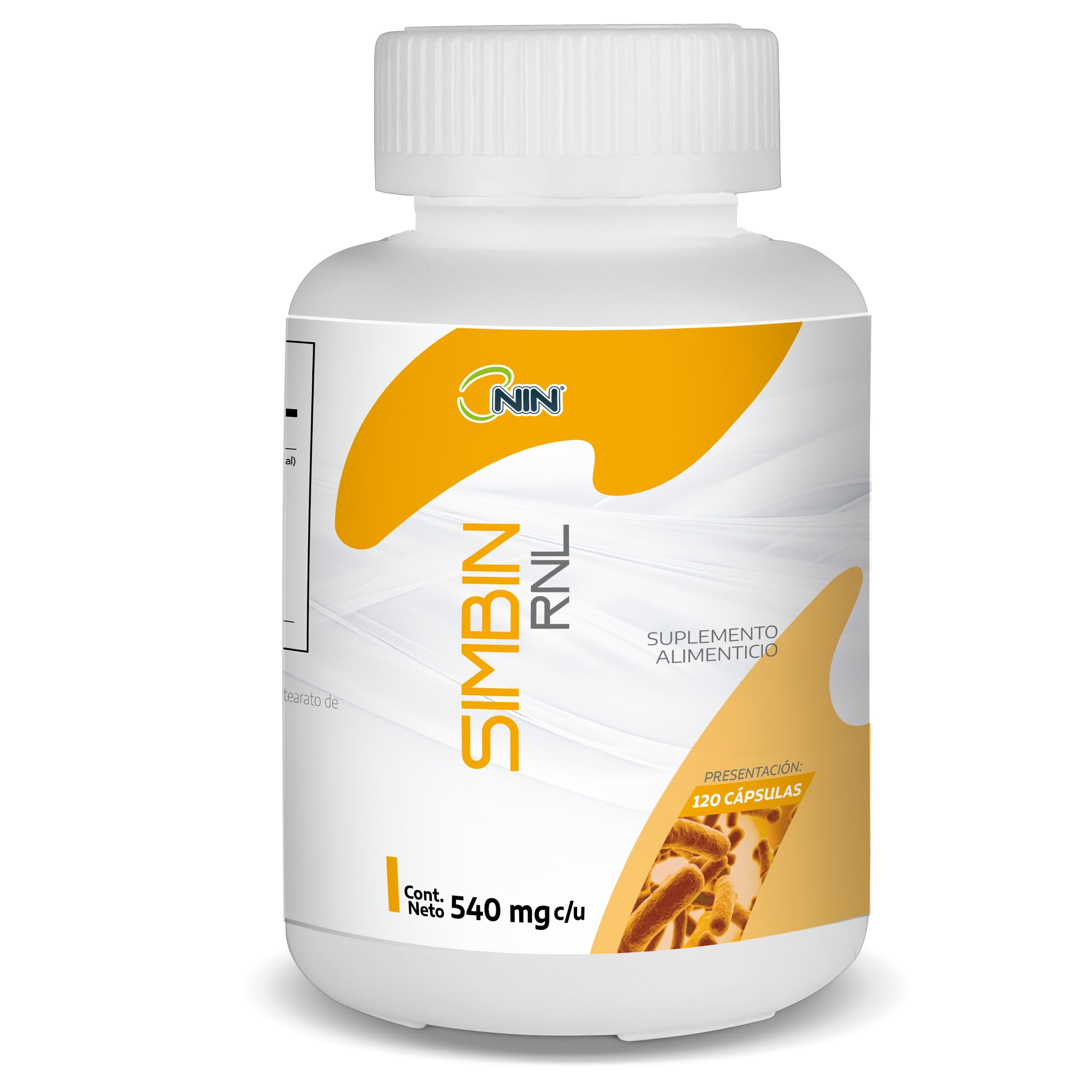 Simbin RNL Fórmula a base de Probióticos Sin Refrigeración 120 caps ...