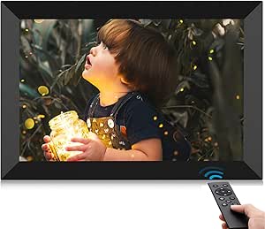 8'' Digital Photo Frame with Remote Control, Wall Mountable Digital ...