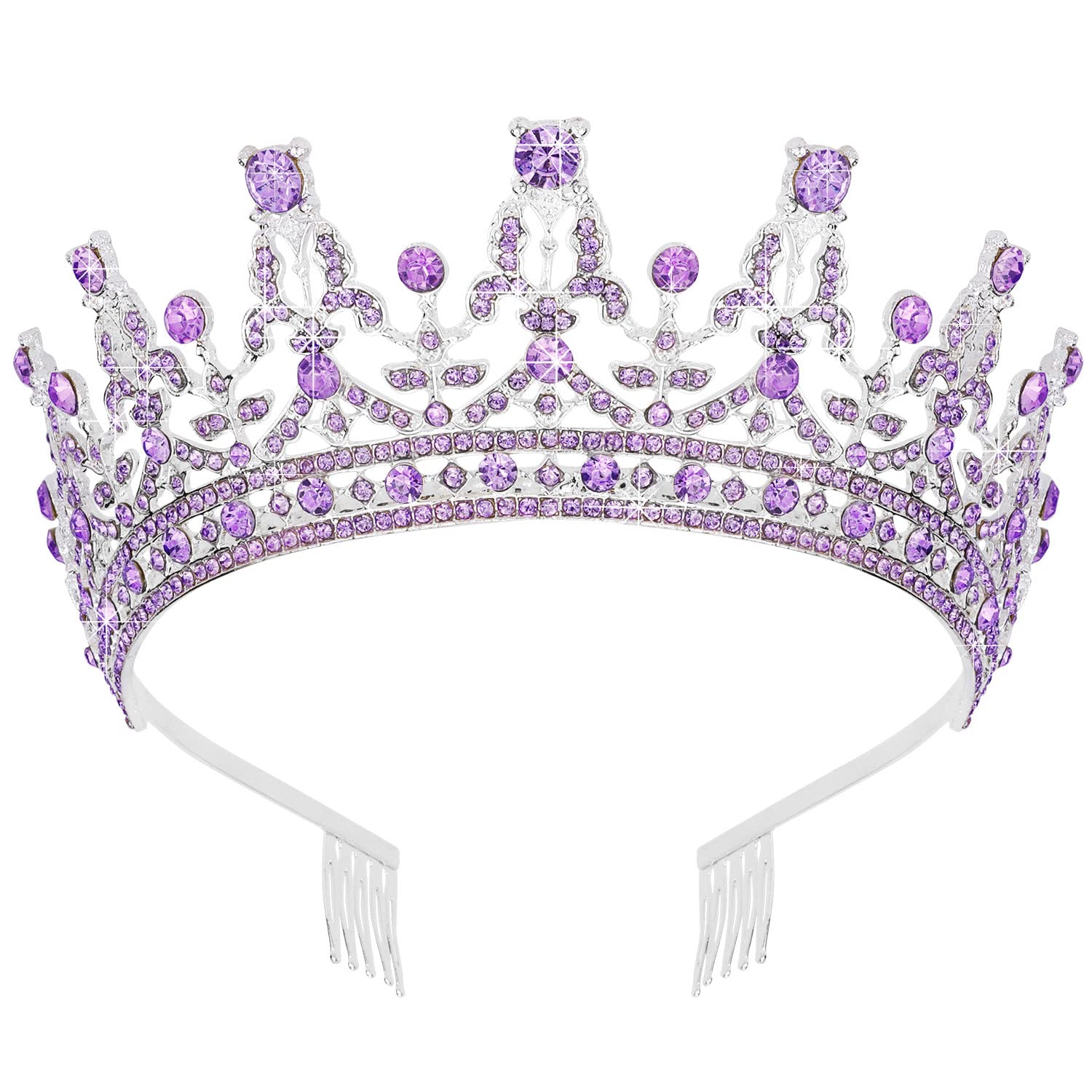 Purple Tiara Background