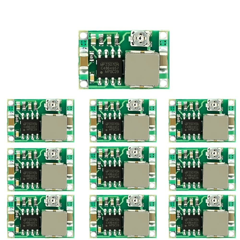 DollaTek 10Pcs Small Mini 360 Adjustable DC Power Supply Module Mini ...