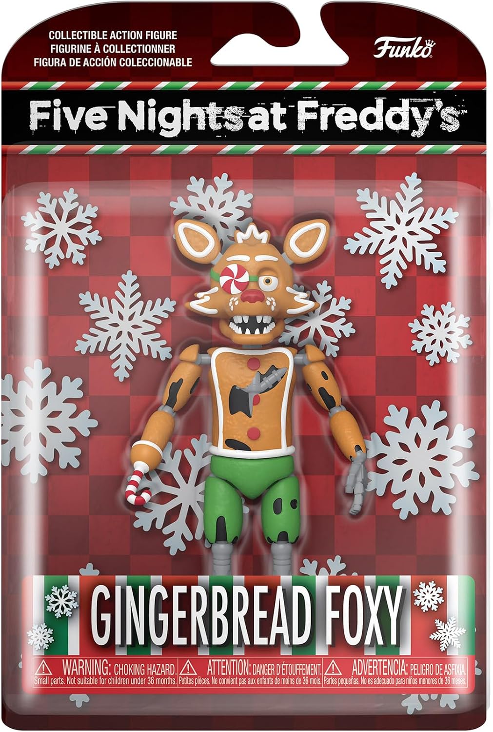 Funko Action Figure: Five Nights at Freddy's (FNAF) - Holiday Foxy ...