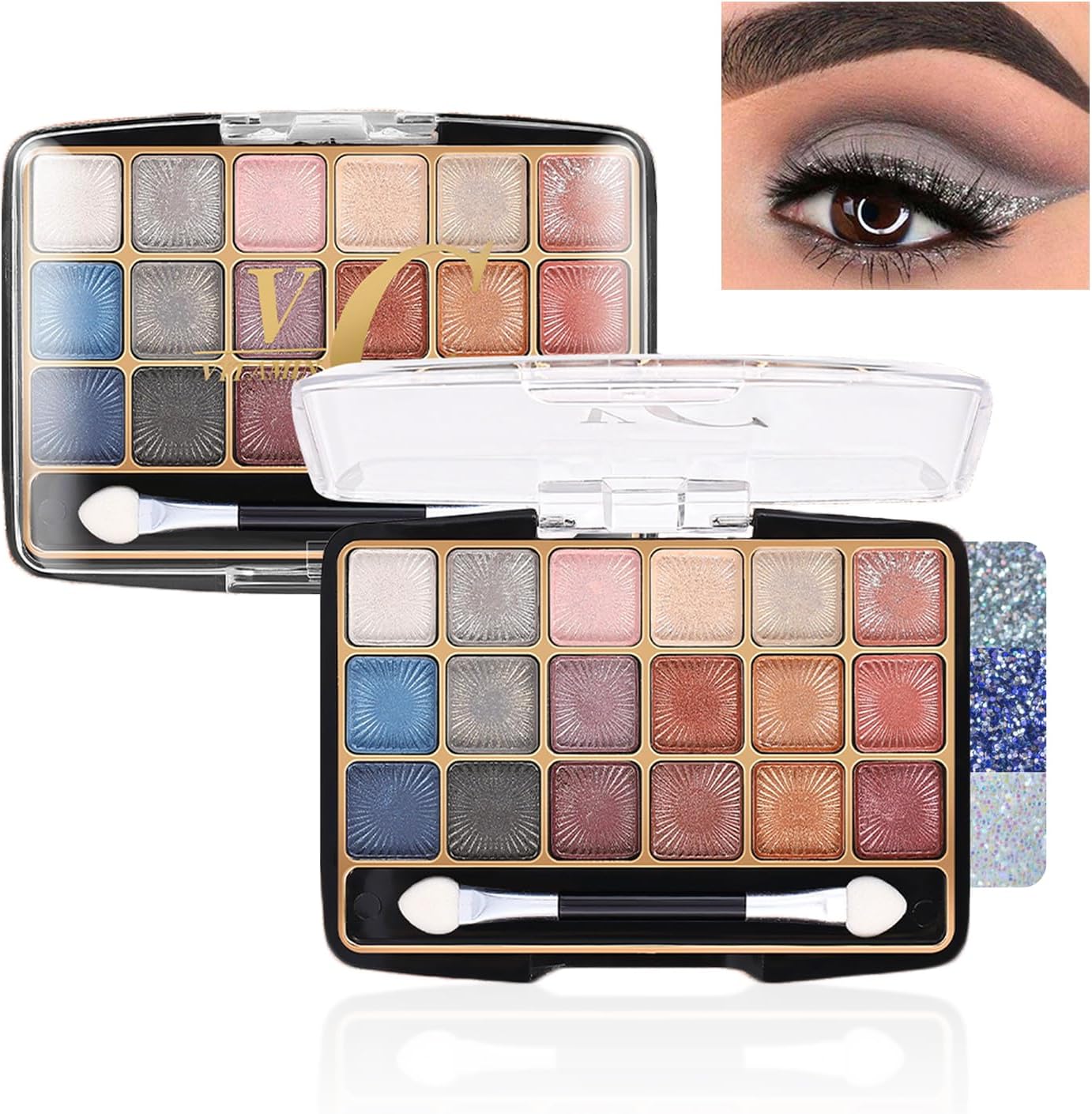 Eyeshadow Palettes, Smokey Eye Shadow Pallets For Women Highly ...