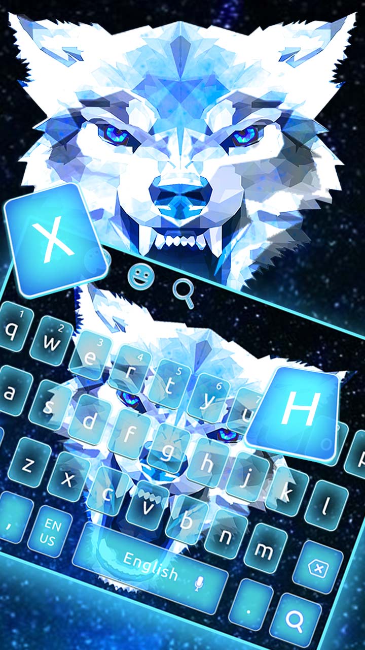 Polygon Wolf Keyboard Theme - App on the Amazon Appstore
