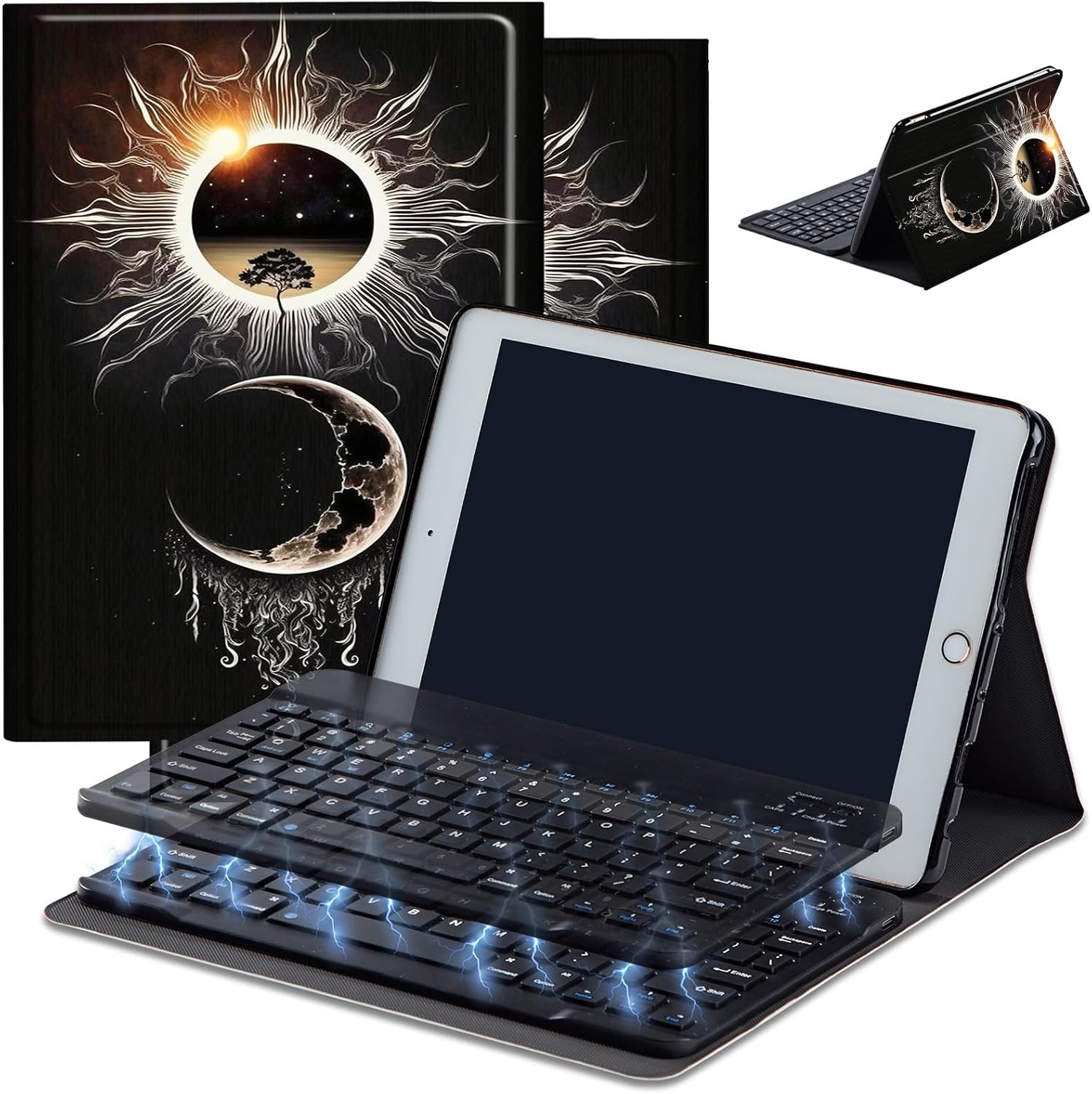 Amazon.com: Keyboard Case for iPad 10th Gen 10.9 inch 2022, Detachable ...