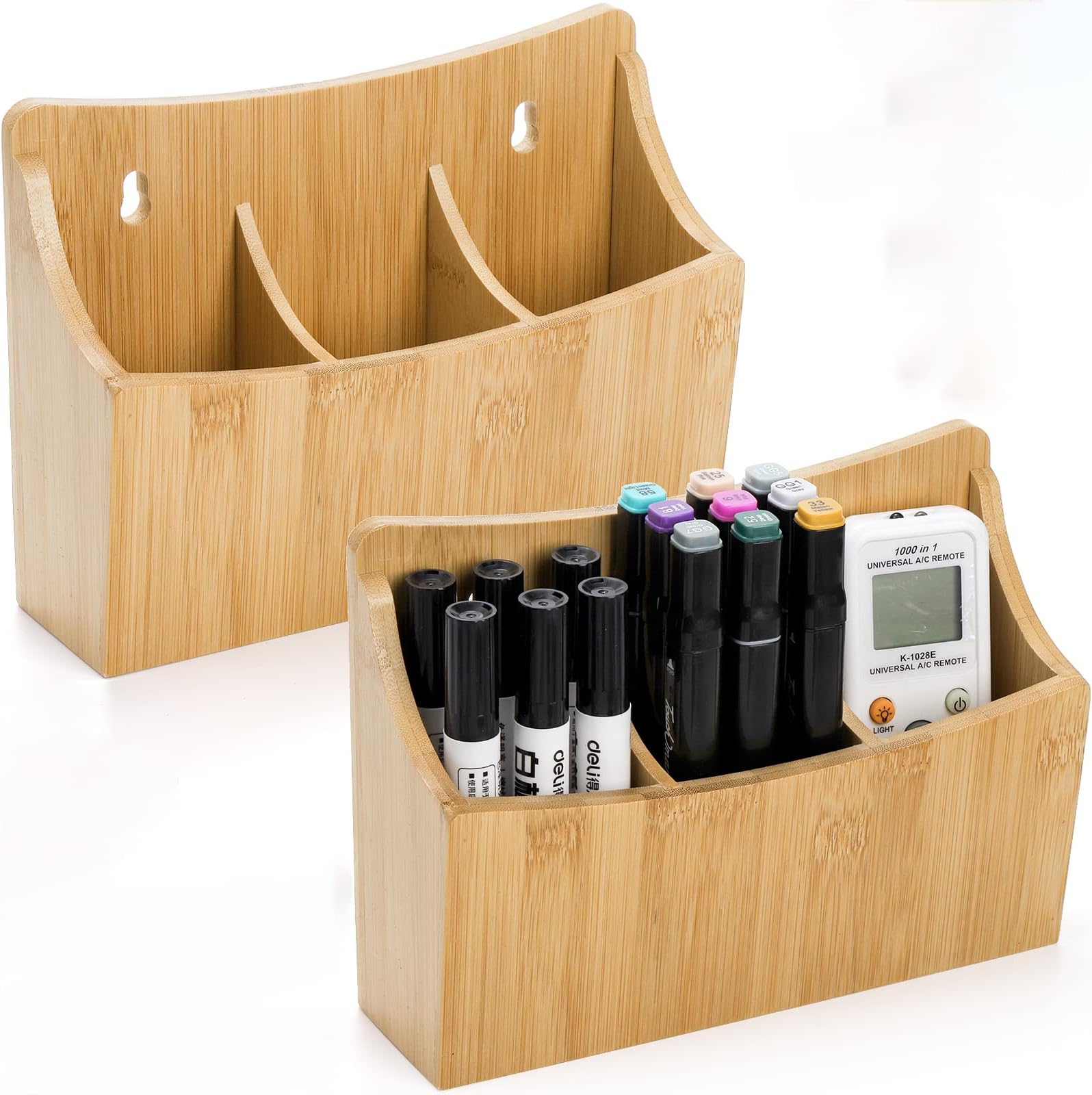 Amazon.com : MyGift 3 Pack Burnt Wood Mini Magnetic Storage Box, Dry ...