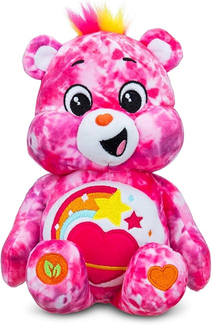 Amazon.com: Basic Fun Care Bears 22 cm Plush - Happy Heart Bear (Environmentally Friendly ...