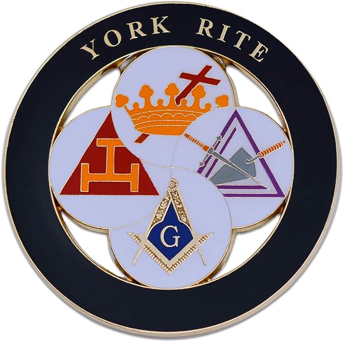Amazon.com: York Rite Royal Arch Templar Cryptic Council Round Masonic ...