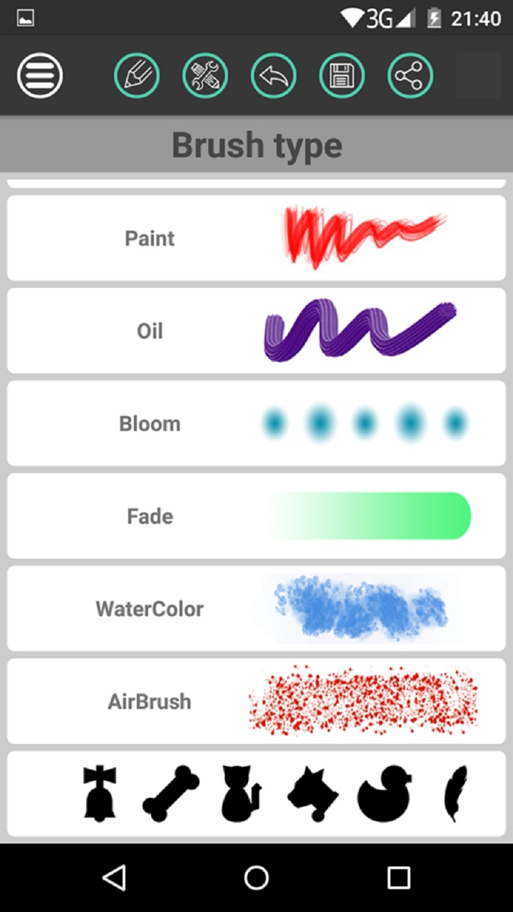 Paper Brush Painting and Coloring Games - App on Amazon Appstore