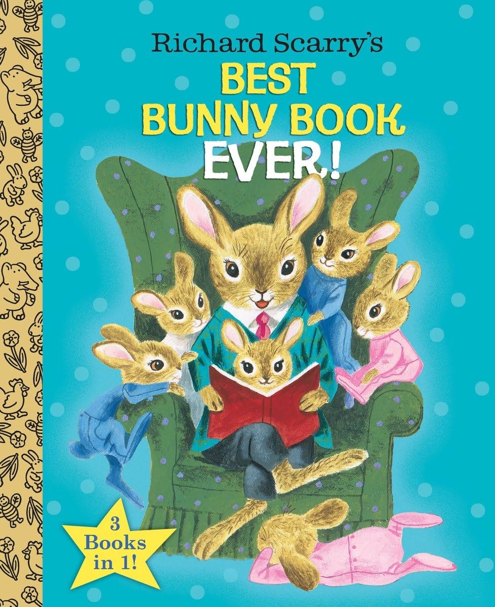 Amazon | Richard Scarry's Best Bunny Book Ever! (Little Golden Book ...