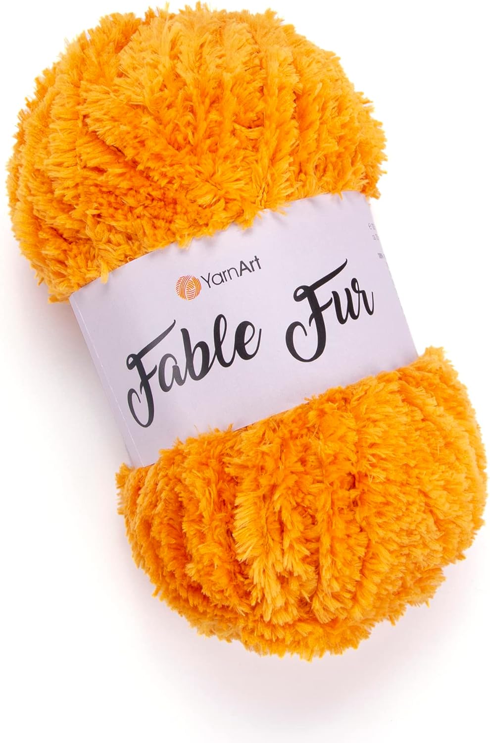 Amazon.com: Yarnart Fable Fur Yarn (100gr), Soft Fluffy Faux Fur Yarn ...