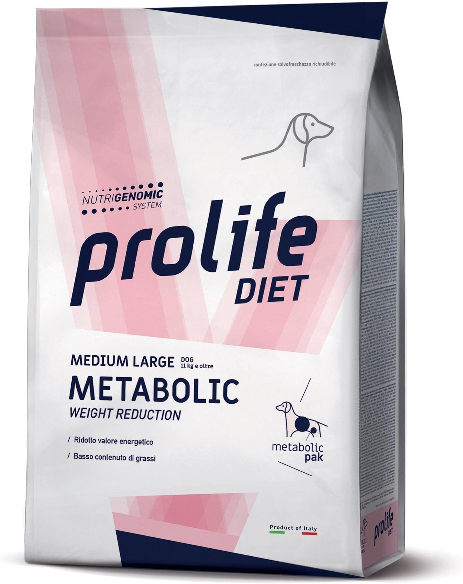 Exclusion Metabolic Mobility Medium/Large con Maiale E Fibre per Cani ...