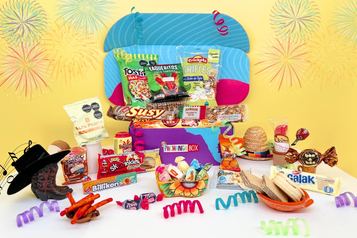 International Hispanic Snack Box – 30 aperitivos Exotioc de México ...
