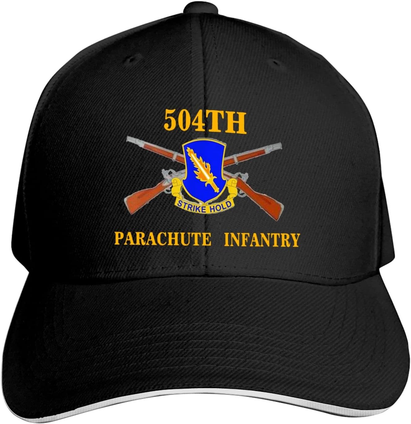 504th Parachute Infantry Regiment Unisex Adult Baseball Cap Sandwich ...