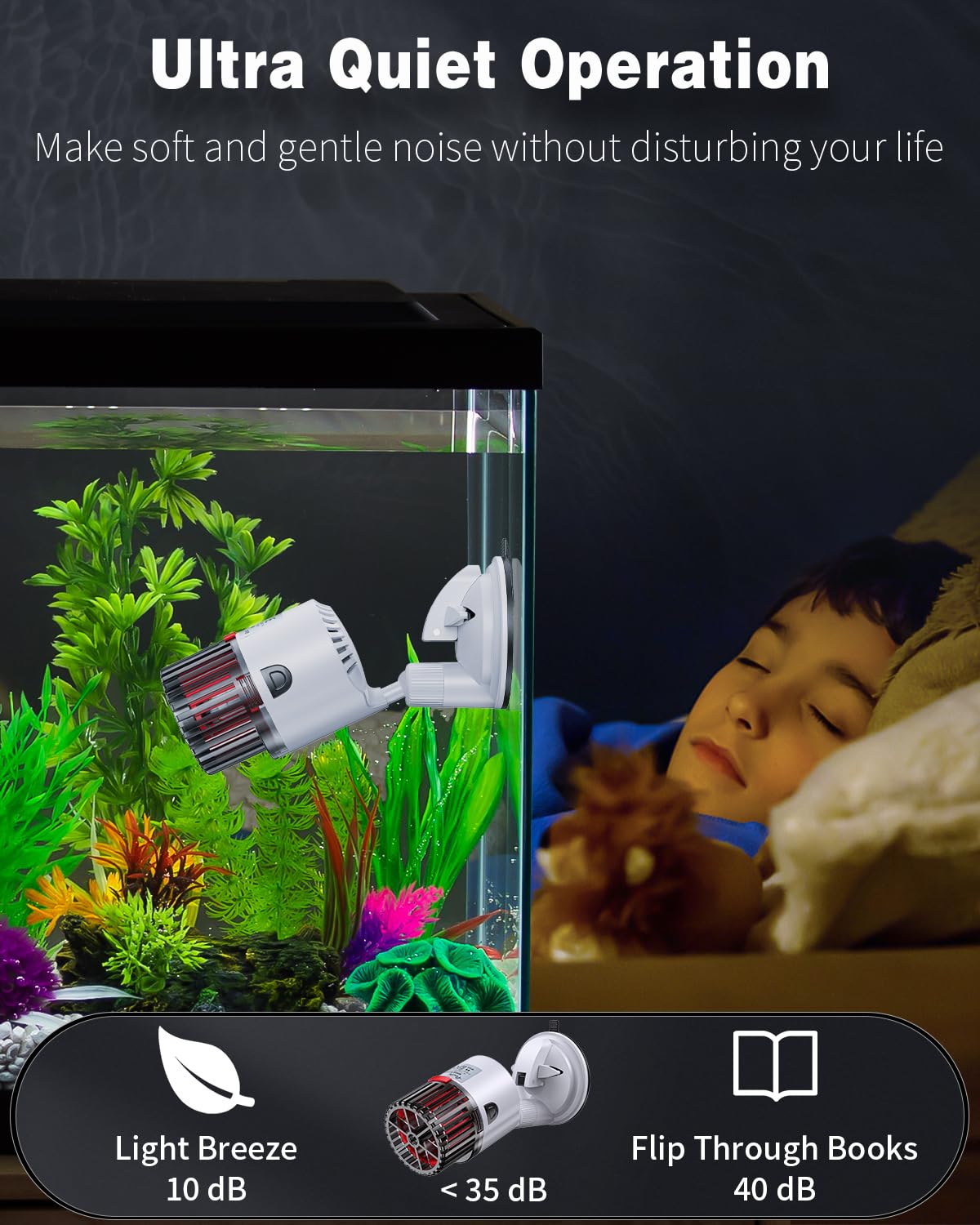 Snapklik.com : Pawfly Aquarium Wave Maker For Fish Tanks Up To 150 ...