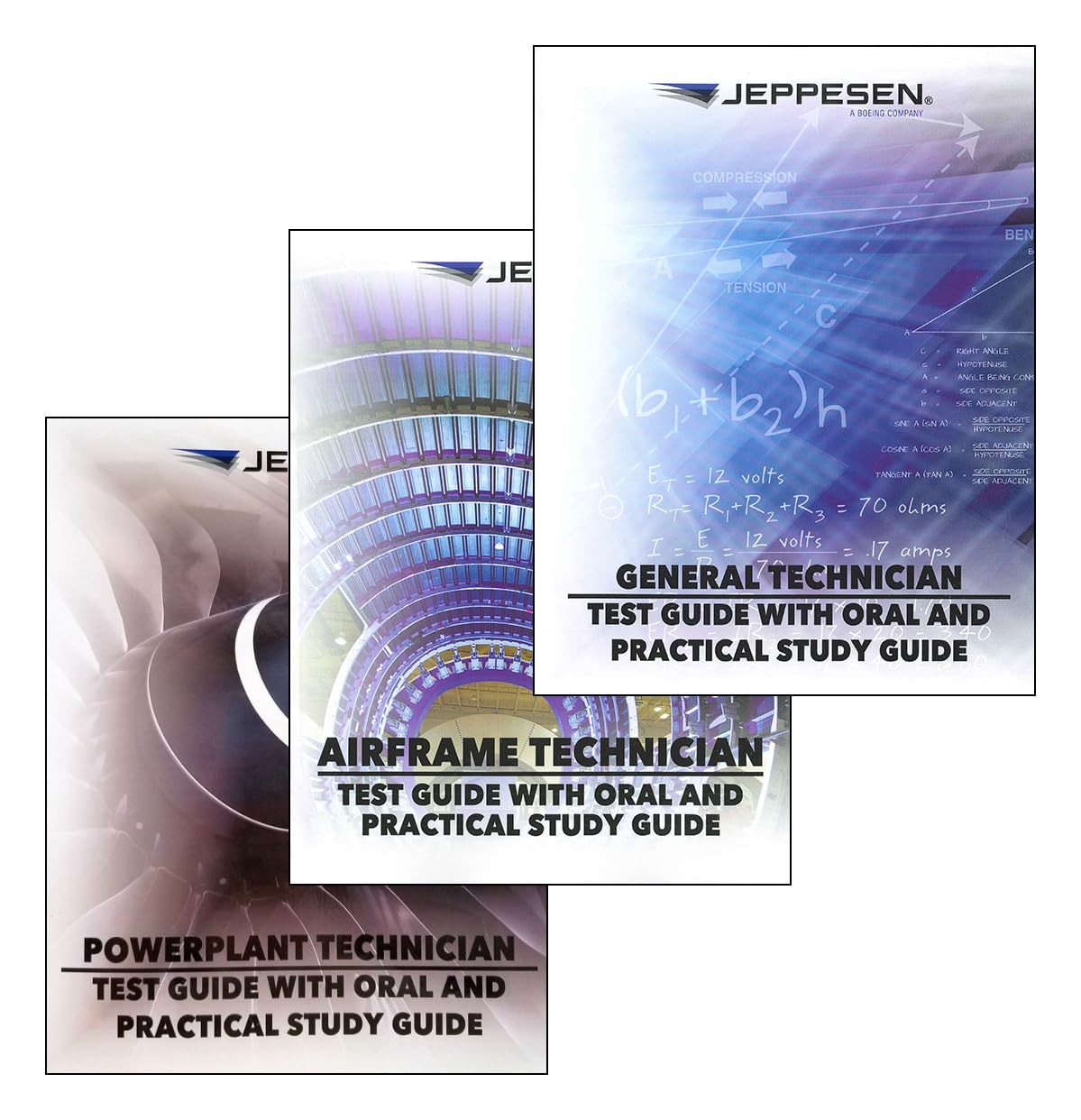 A&P Test Guide (AF/GEN/PP) Set [JS202600]: Jeppesen: Amazon.com: Books