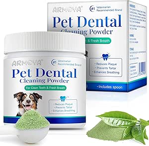 Amazon.co.jp: 犬用デンタルパウダー、ペットデンタルパウダー、犬用歯クリーニングパウダー、犬用デンタルパウダー、プラーク&口臭オフ ...