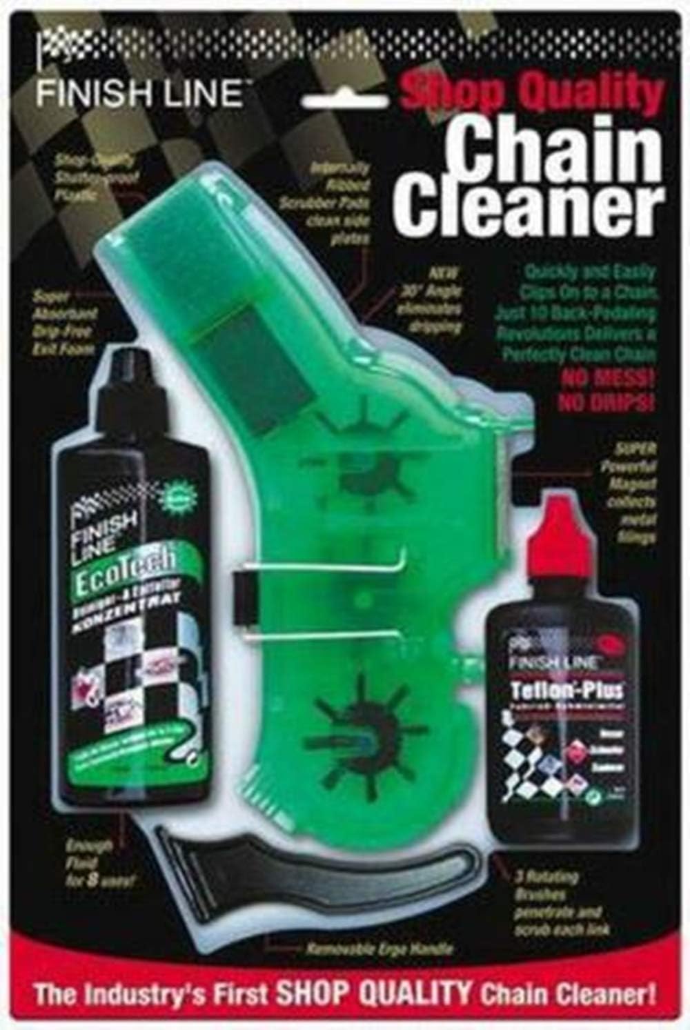 Amazon.com : Finish Line Chain Cleaner Kit (Kit) Bike : Sports & Outdoors