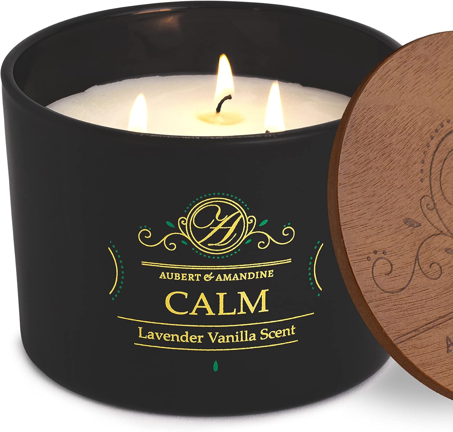 (Lavender Vanilla) - Luxe Aromatherapy Sensei CALM 3 Wick Scented ...