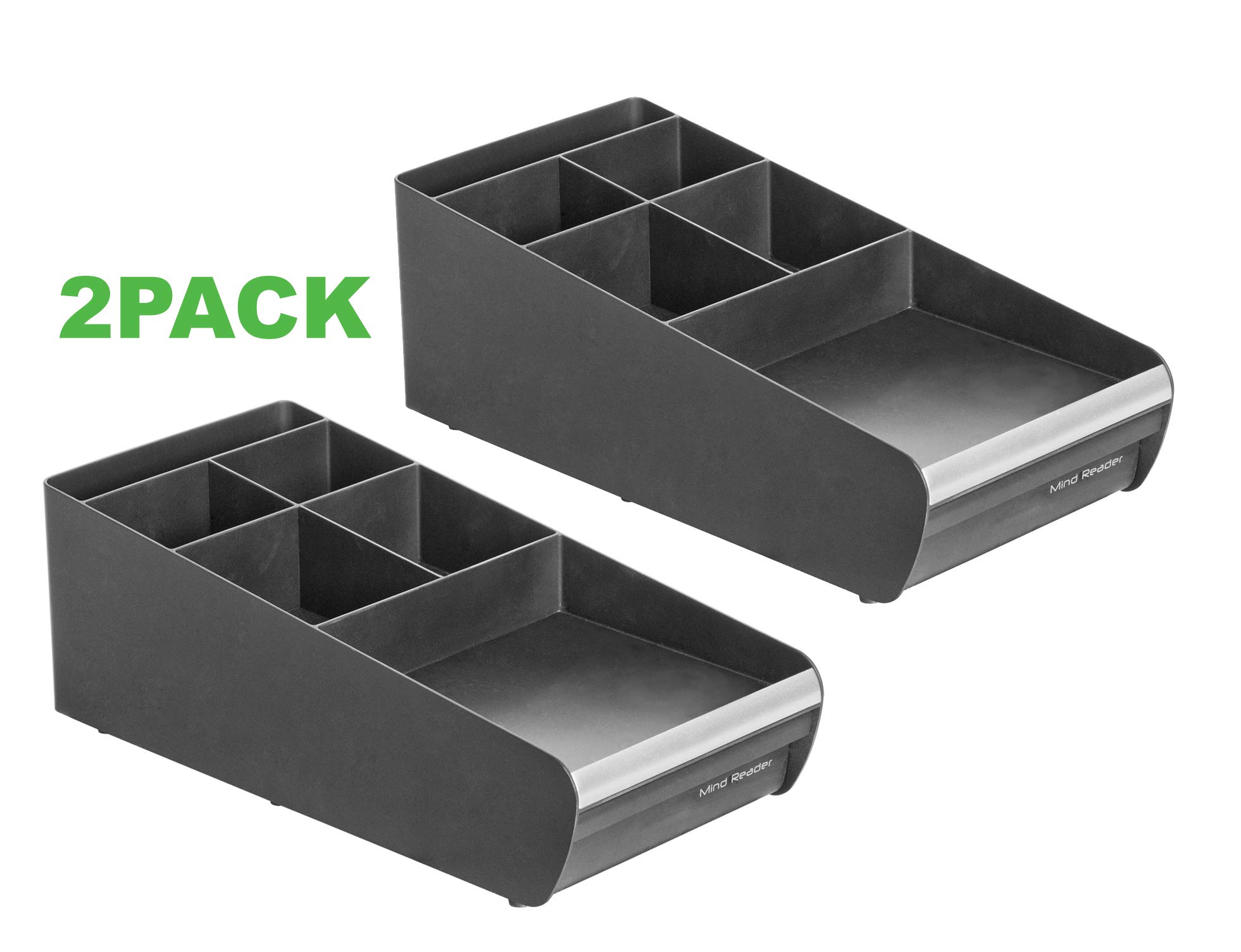 Snapklik.com : Cup & Condiment Organizer, Set Of 2, 18 Capacity Single ...