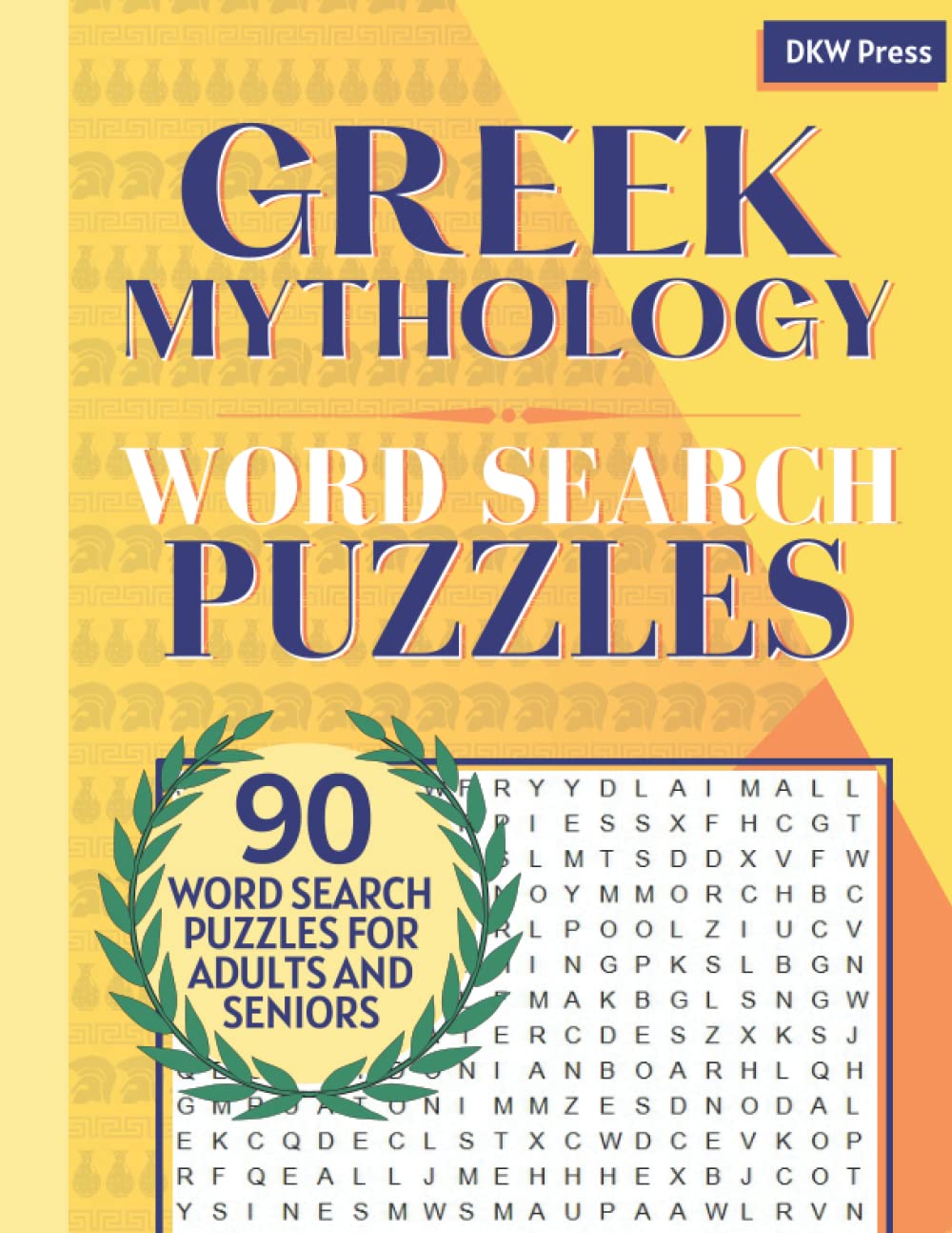 Greek Mythology Word Search Puzzles: 90 Word Search Puzzles for Adults ...