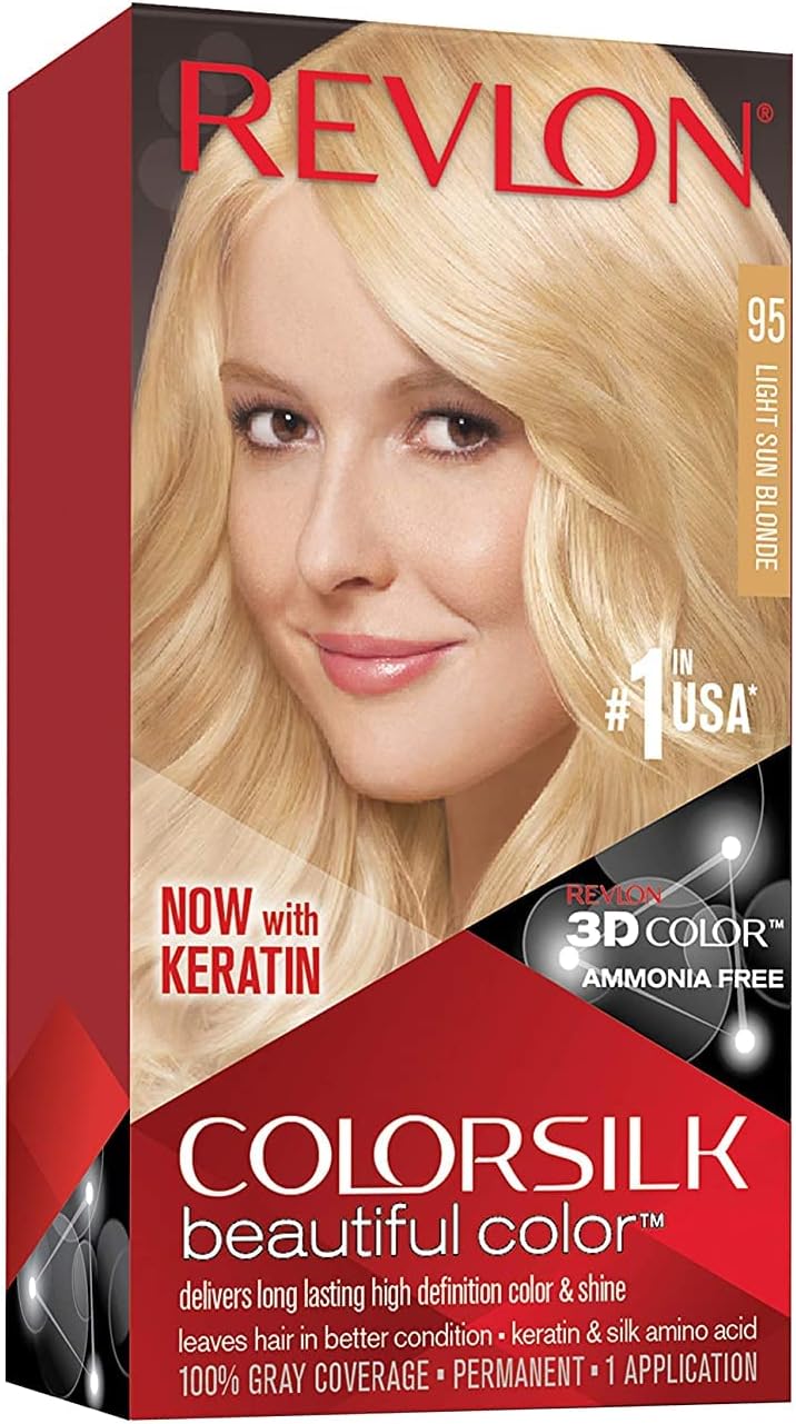 Amazon.com : Revlon ColorSilk Beautiful Permanent Color, [04] Ultra ...