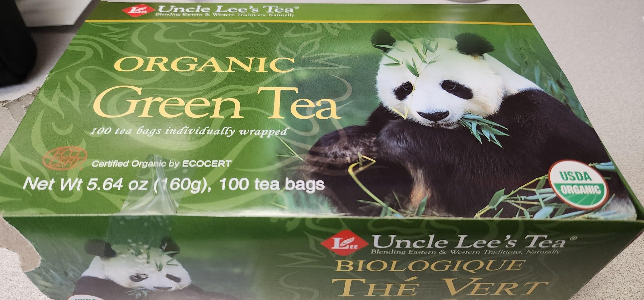 Amazon.com : Uncle Lee's Tea Organic Green Tea - Premium Tea for ...