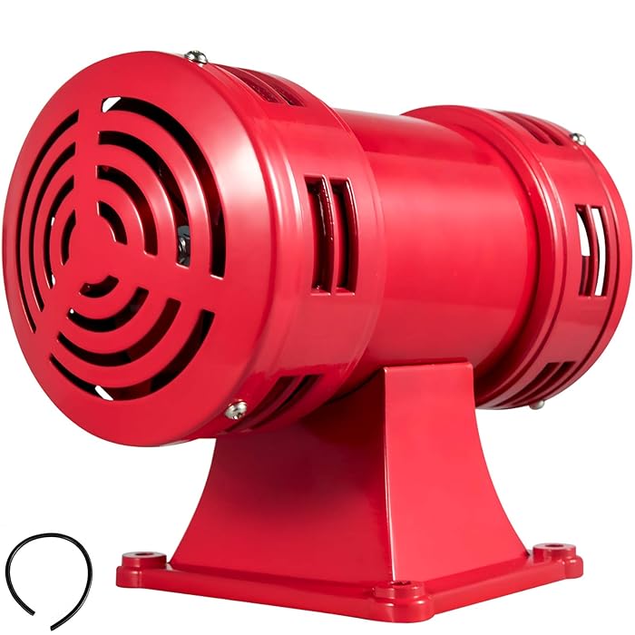 Buy VEVOR Air Siren Air Raid Horn 140db Loud Industrial Siren Motor ...
