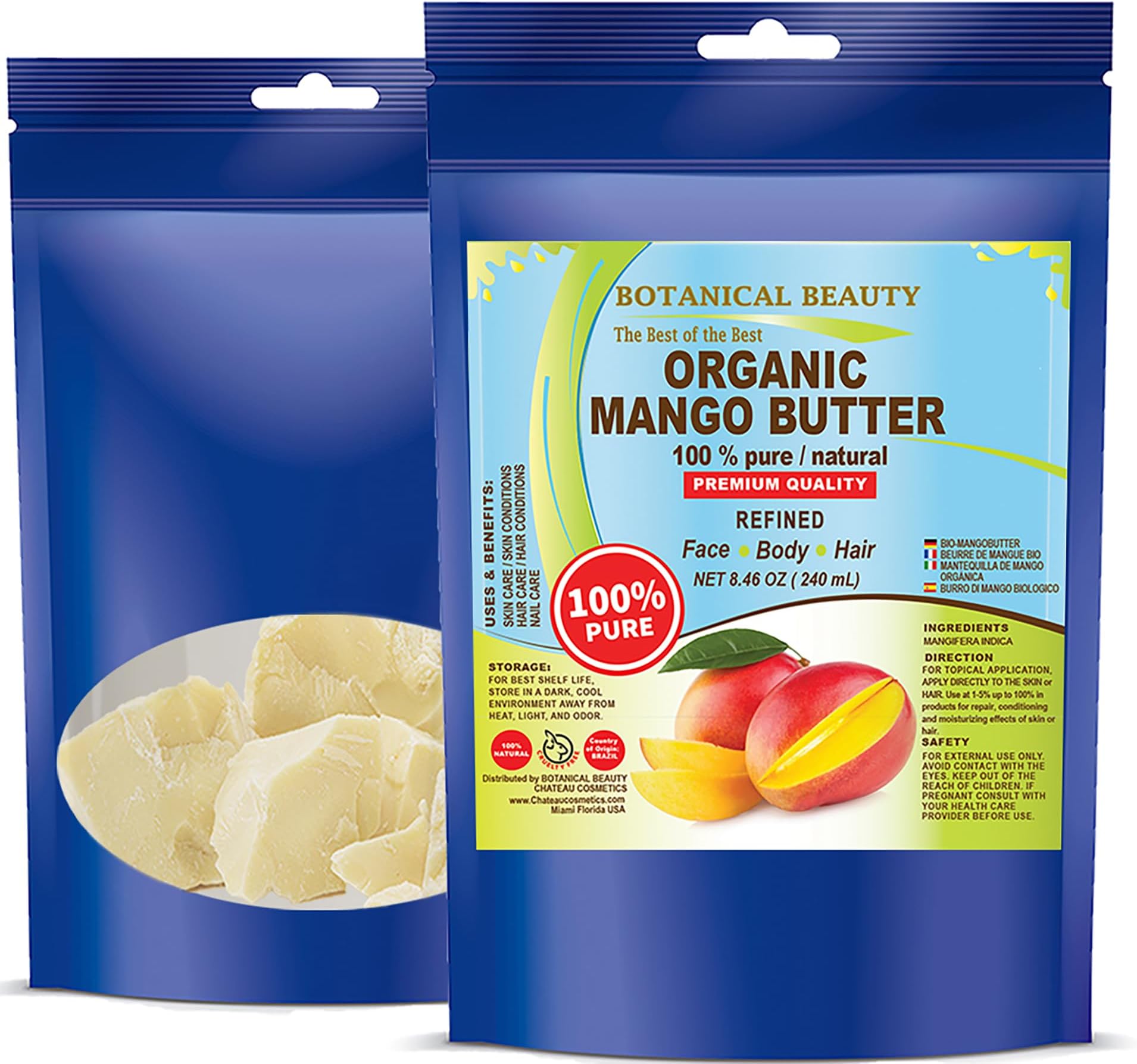 Amazon.com : Dr Adorable - 3 lb - Mango Butter - Pure Natural Premium ...