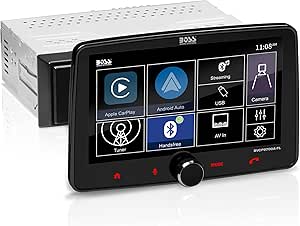 Boss Audio BVCP9700A-FL 1DIN Mechless Digital Multimedia 7" Touchscreen ...