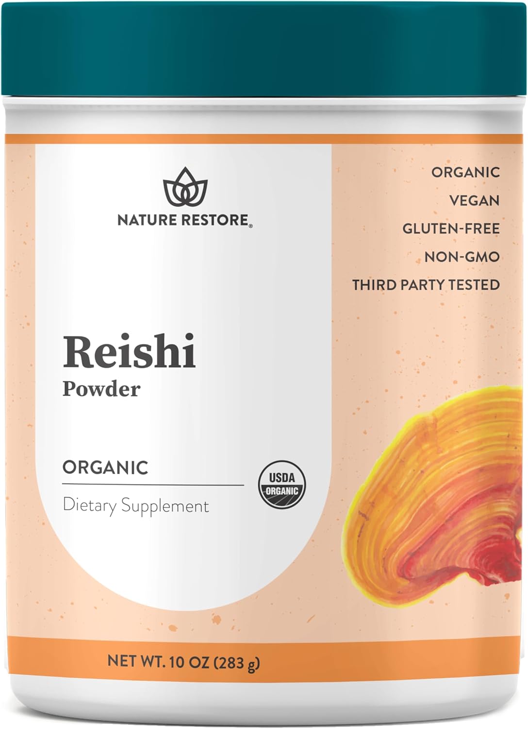 Amazon.com: Nature Restore USDA Certified Organic Reishi Mushroom ...
