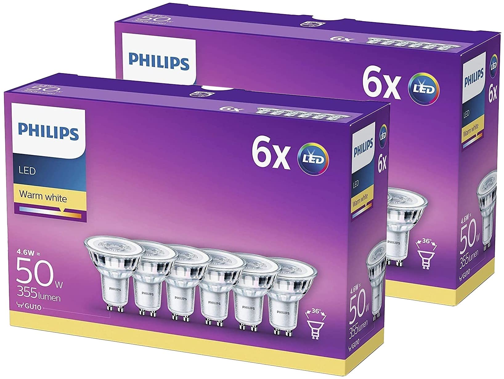 Philips GU10 led 50W dimmable - Find the best price at PriceSpy