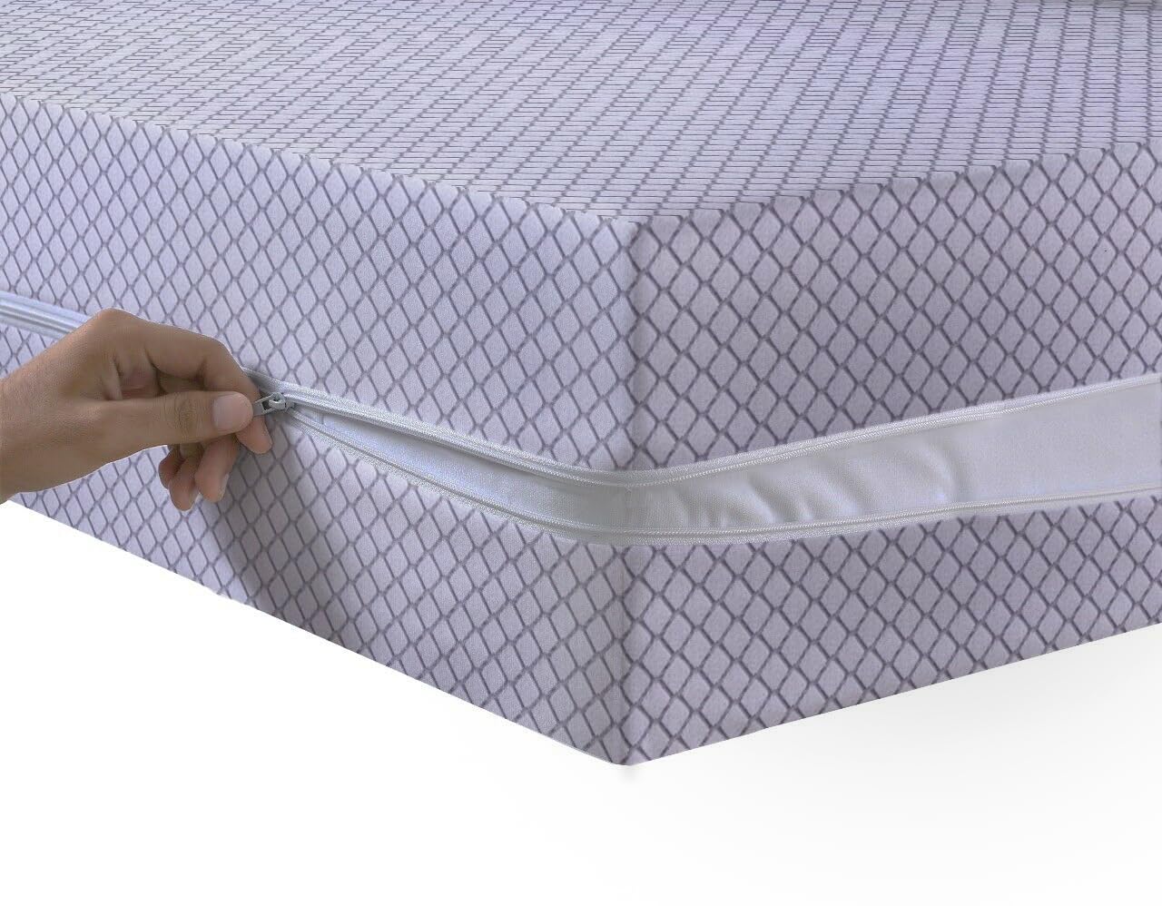 Mattress Zipped Cover Full Encasement Anti Bed Bug Mattress Zip ...