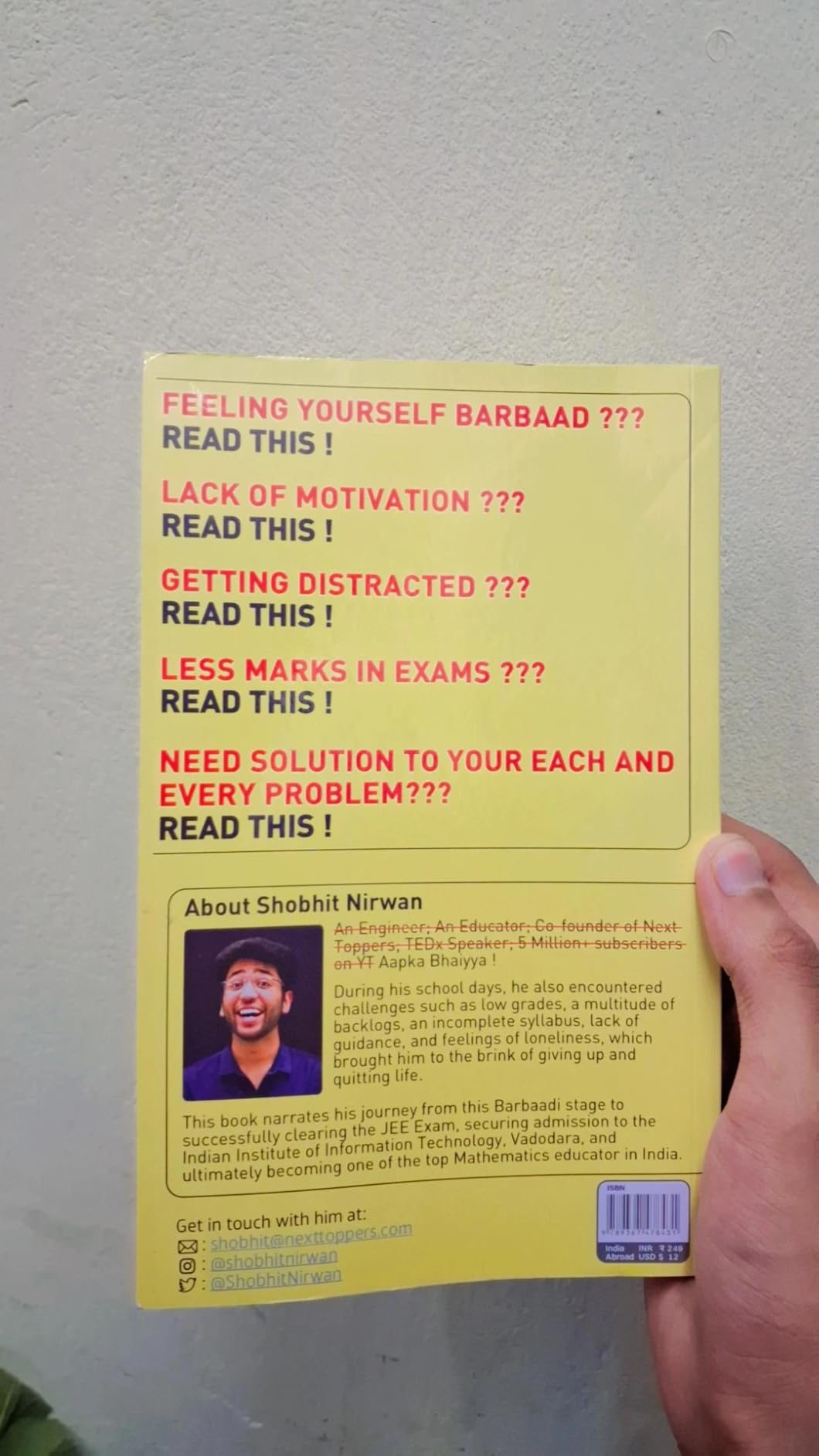 Unbarbaad : For Those Who Feel Lost by Shobhit Nirwan eBook : Shobhit ...