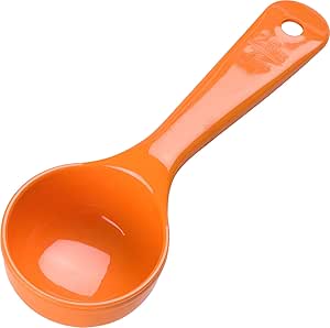 Carlisle 492524 Solid Short Handle Portion Control Spoon, 2.5 oz ...