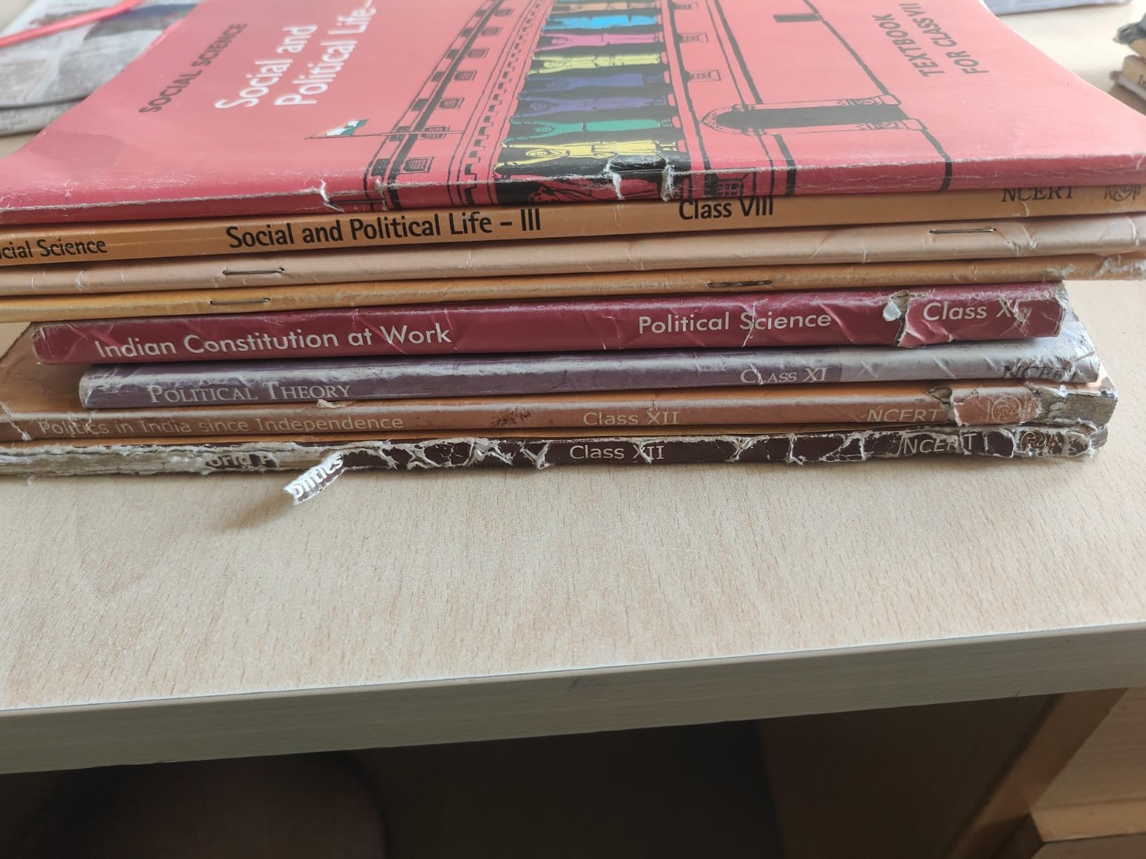 Political Science Book Set For Class 6 To 12 NCERT (9 Books ) English ...