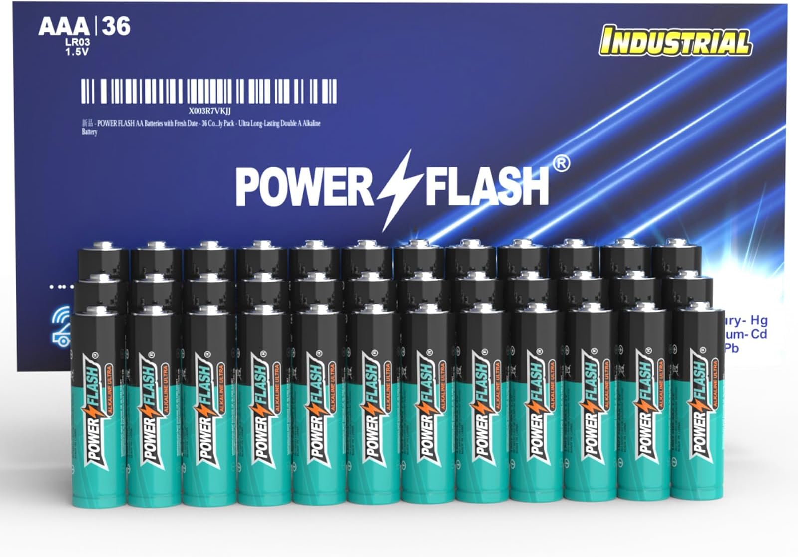 Amazon.com: Soshine AAA Batteries 36 Pack - Alkaline Triple A Batteries ...