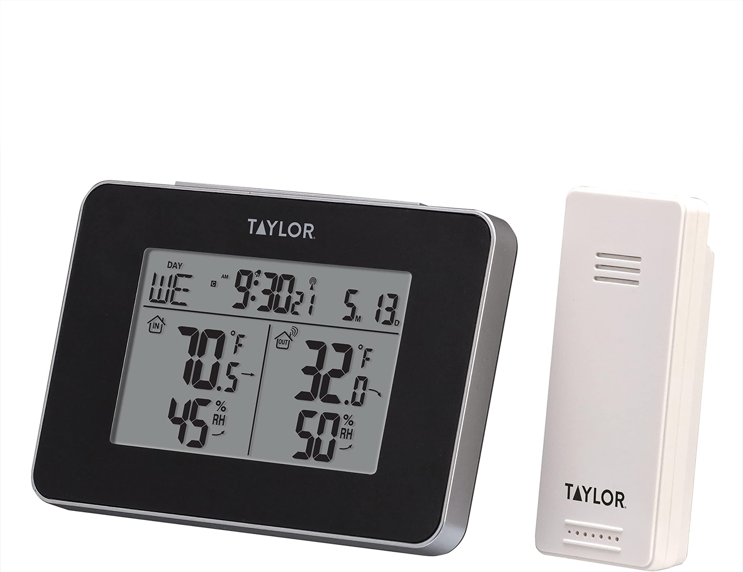 Amazon.com: Taylor Wireless Digital Indoor Outdoor Thermometer and ...