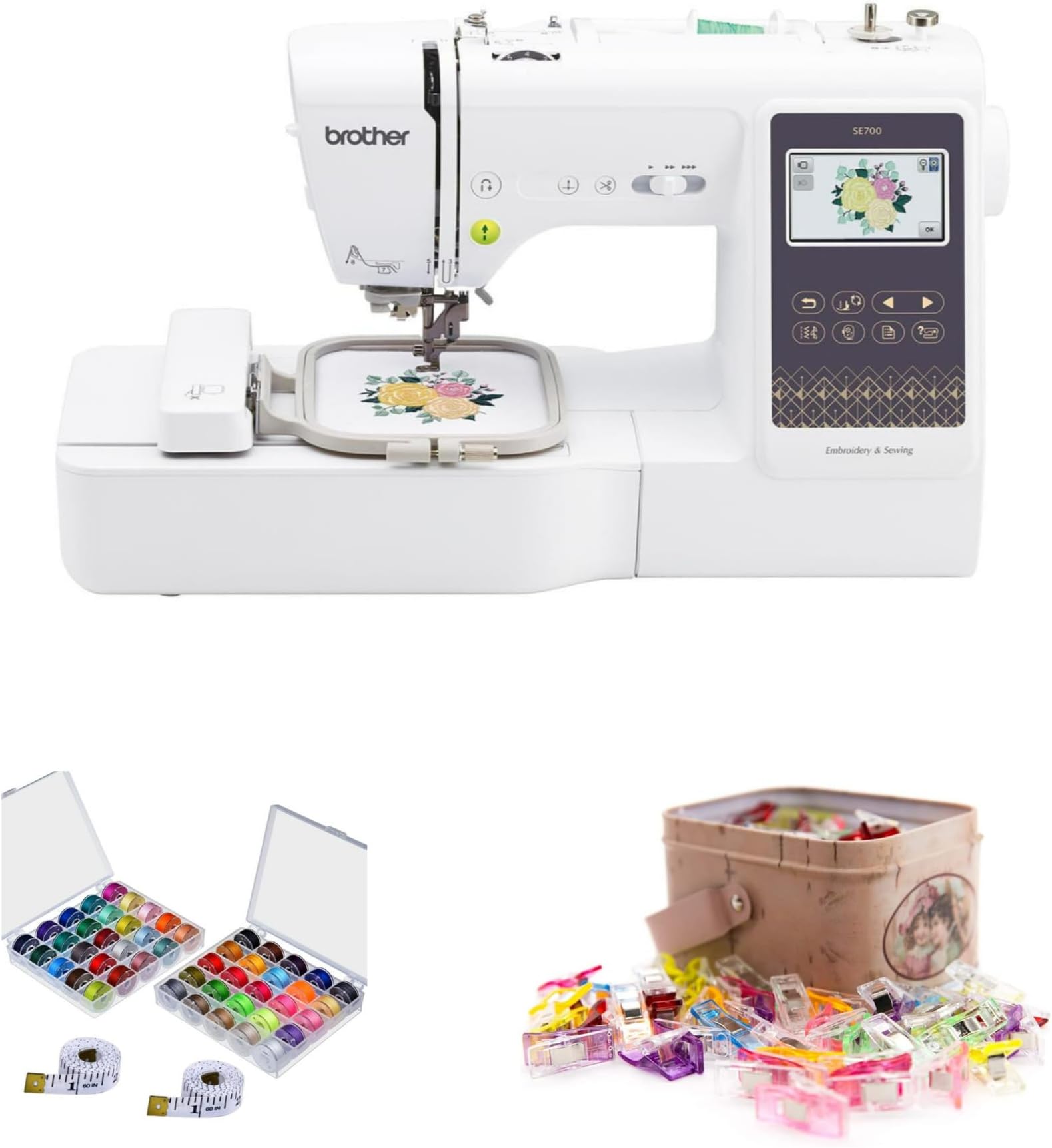 Amazon.com: Brother CP2160P Computerized Sewing Machine with 60 Built ...
