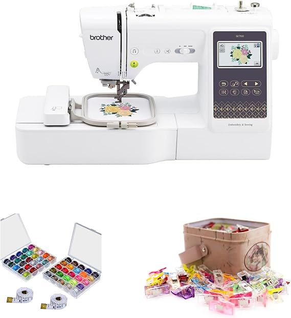 Amazon.com: Brother SE700 Elite Computerized LCD Touchscreen Sewing and ...