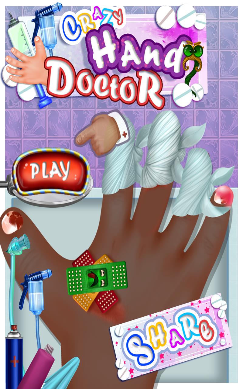 Crazy Hand Nail Doctor Hospital Surgery Games For Kids - App on the ...