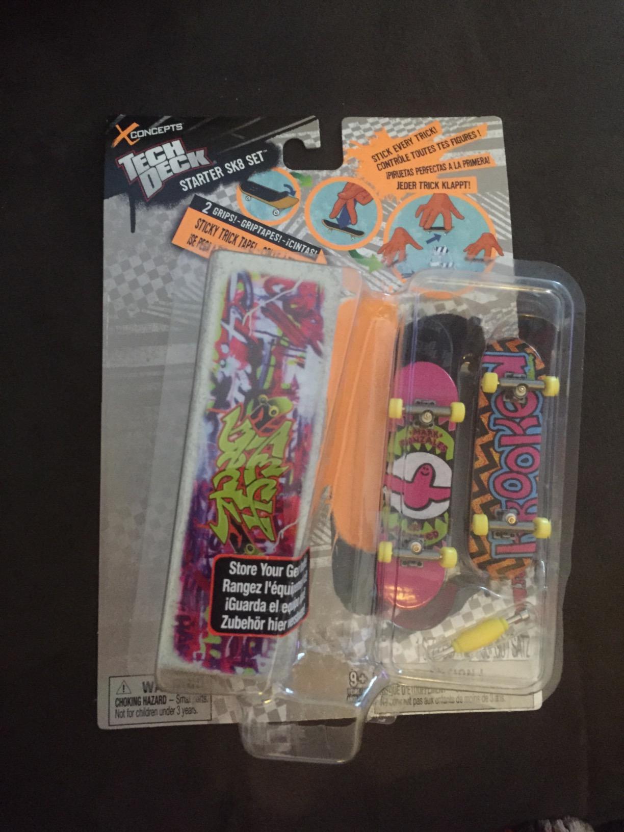 Amazon.com: Tech Deck Starter Sk8 Set (Colors May Vary) : Toys & Games