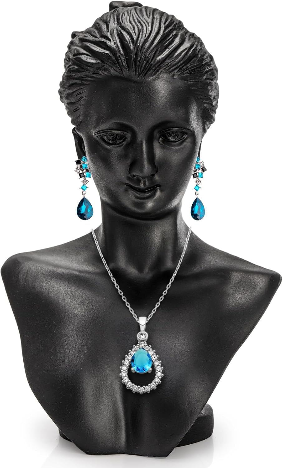 Amazon.com: SOUJOY Jewelry Display Stand, Bust Mannequin Earring Stand ...