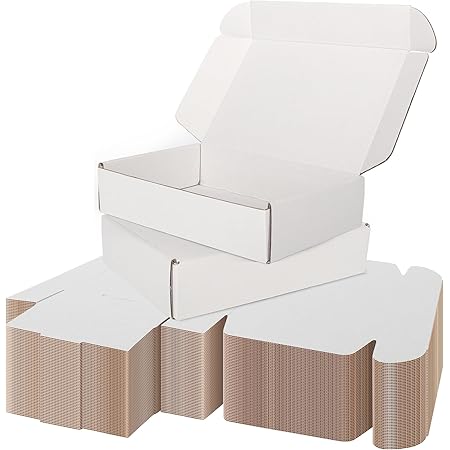 Amazon.com: LSVERDE 20 Packs 7x5x2 inches Shipping Boxes,Small Moving ...