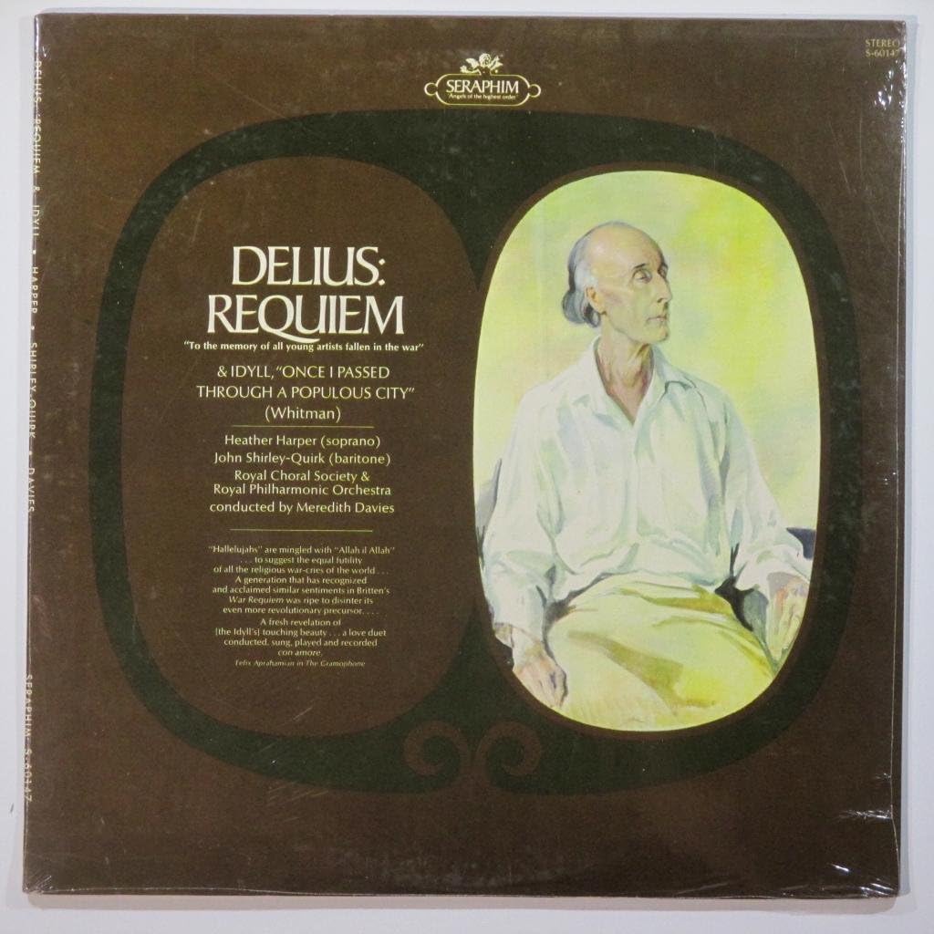 Heather Harper, John Shirley-Quirk, Delius, Meredith Davies, Royal ...
