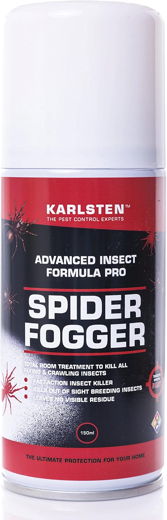 Karlsten Spider Killer Fogger Spray – Fast-Acting Spider Killer – One ...