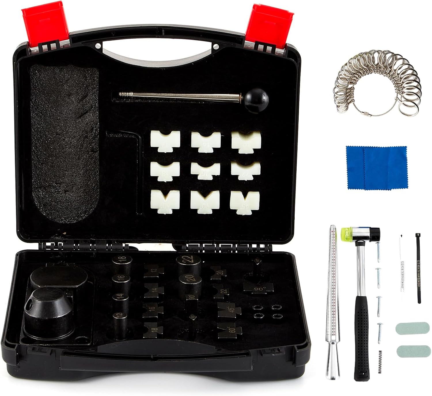 Amazon.com: Goyappin Ring Bender Tool for Spoon Making Kit, Heavy Duty ...