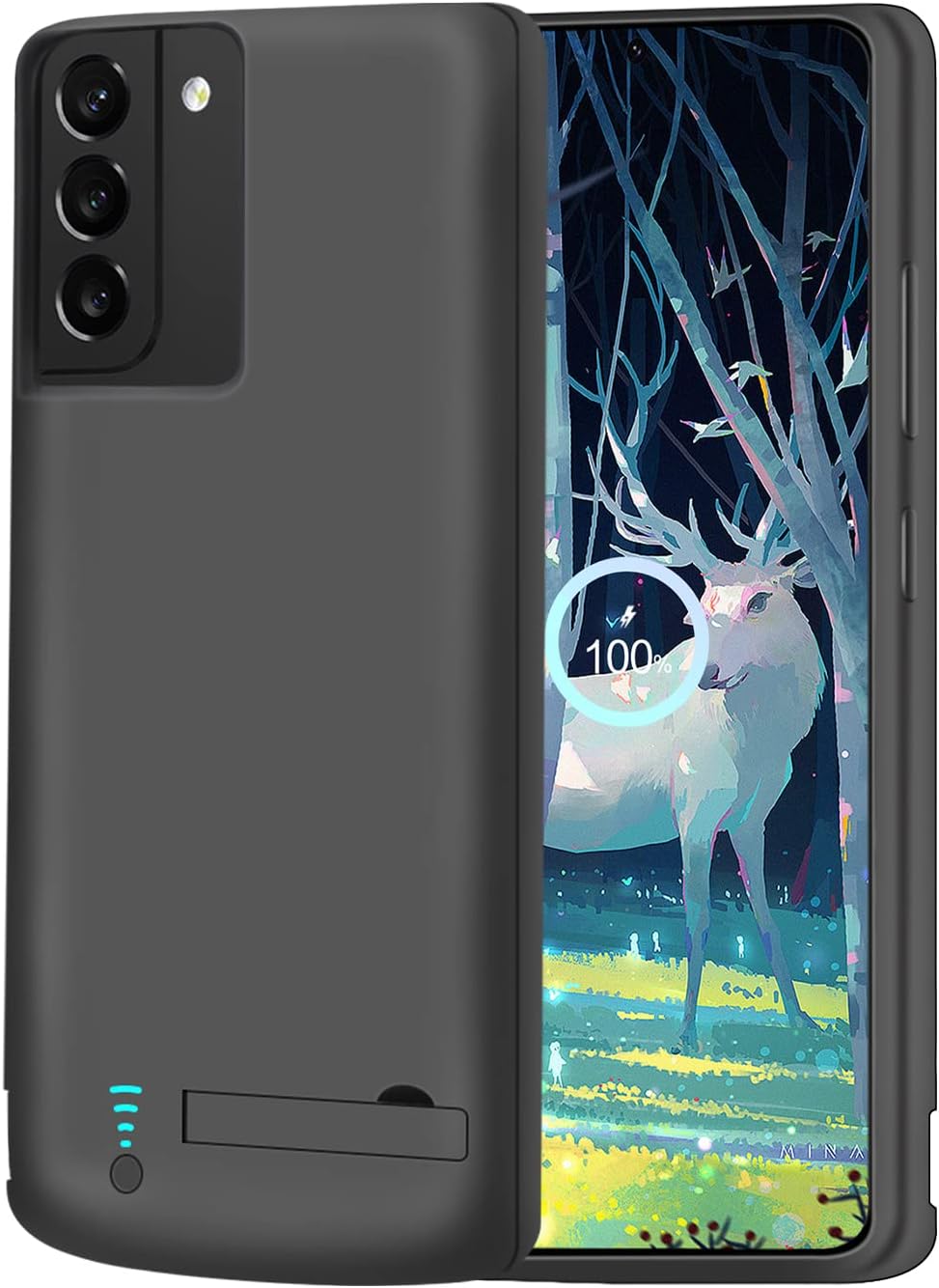 Amazon.com: RUNSY Upgraded Battery Case for Samsung Galaxy S22+ / S22 ...