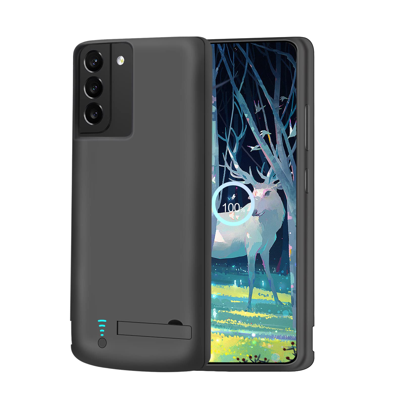 Amazon.com: [Upgraded] RUNSY Battery Case for Samsung Galaxy S22+ / S22 ...