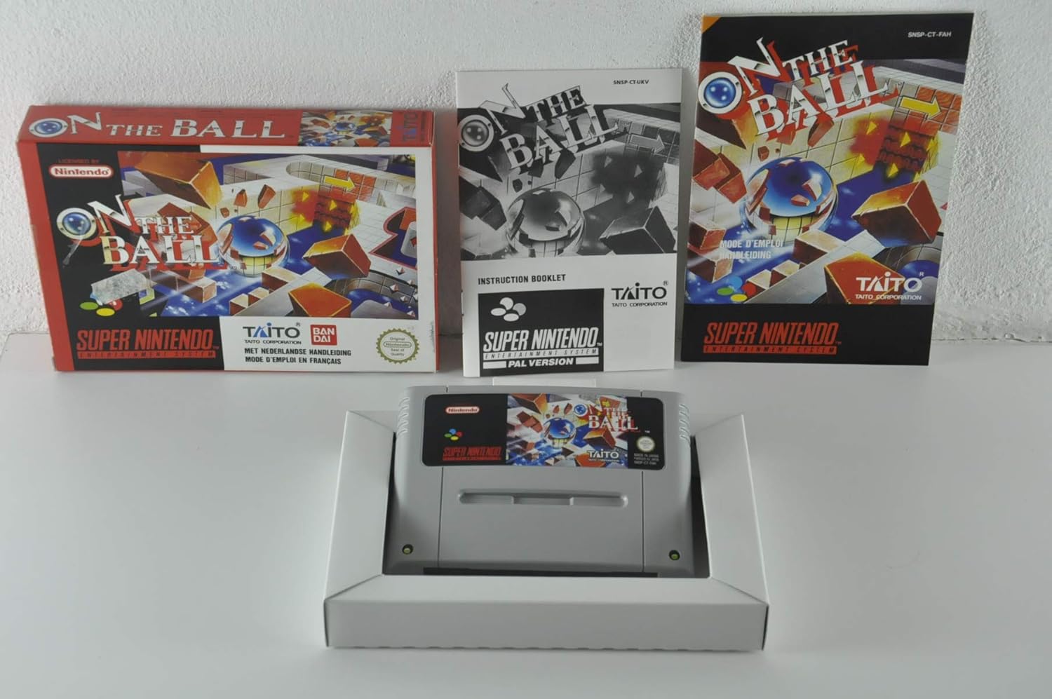 Amazon.com: On the Ball - Nintendo Super NES : Video Games